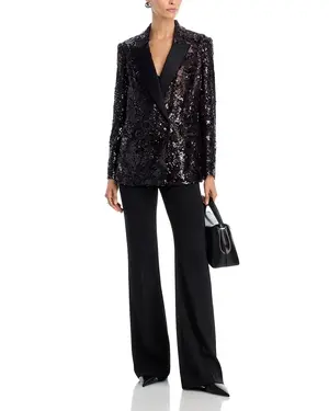 Veronica Beard Sequin Tuxedo Jacket