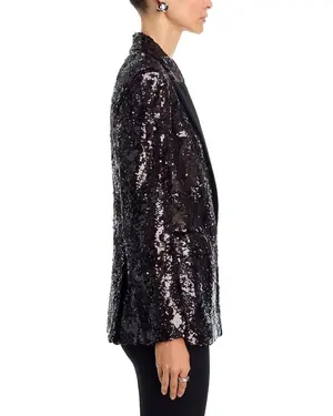 Veronica Beard Sequin Tuxedo Jacket