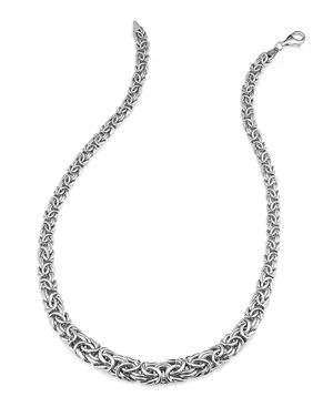 ORADINA Sterling Byzantine Artisan Necklace
