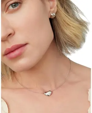 ORADINA Sterling Lover Pendant Necklace