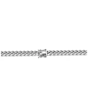 ORADINA Sterling Cuban Link Bracelet