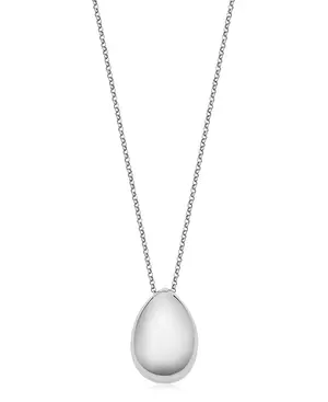 ORADINA Sterling Reflection Pendant Necklace - Silver
