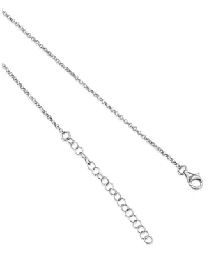 ORADINA Sterling Reflection Pendant Necklace