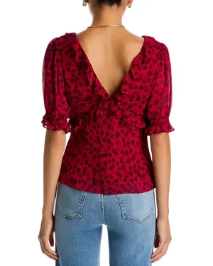 Rails Miramar Ruffled Top
