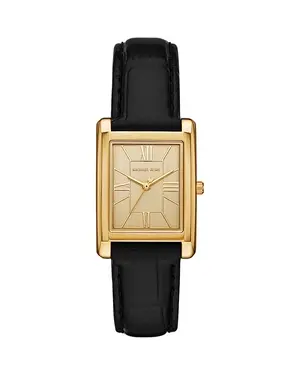 Michael Kors Essex Watch, 26mm X 37mm - Gold/black