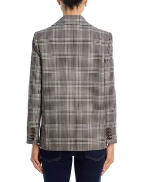 Alice + Olivia Michael Boxy Single Breasted Blazer