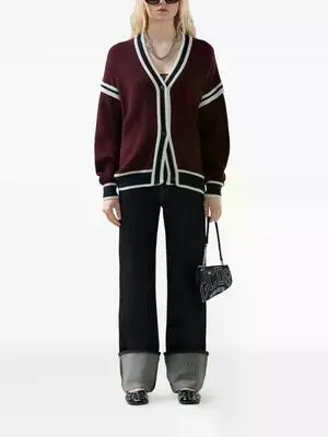 Gcds Striped Cardigan