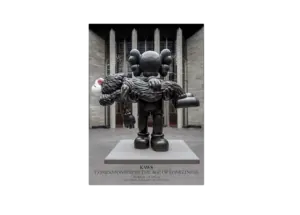 KAWS X Ngv Exhibition Poster Gone - Multicolor