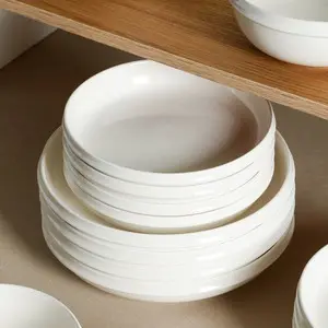 STONE + LAIN Verso Porcelain 4-piece Salad Plate Set