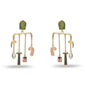 Lele Sadoughi Enamel Earrings
