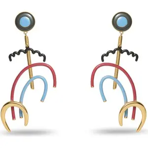 Lele Sadoughi The Met X Lele Kandinsky Mobile Earrings - Violett 960