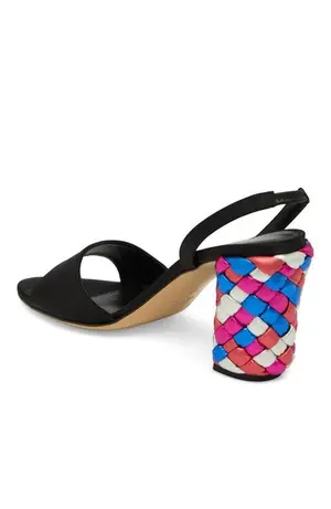 APRIL & ALEX Naomi Slingbacks - Black