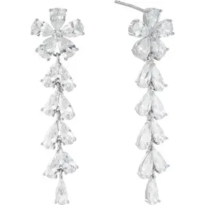 UNTAMED PETALS Devotion Crystal Drop Earrings