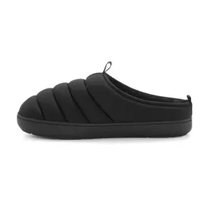 ALPINE NORTH Seaton Insulated Puffer Slippers - Black
