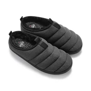 ALPINE NORTH Seaton Insulated Puffer Slippers - Grey