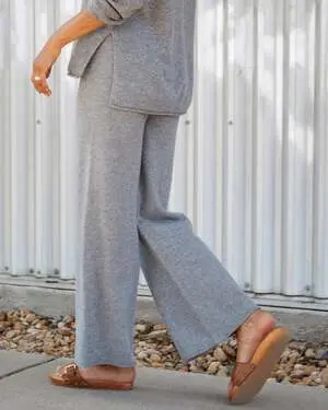 Outerknown Wide Leg Trousers - Grey