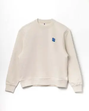 ADERERROR Crewneck Sweater - Oatmeal