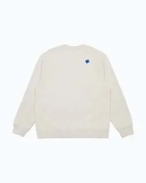 ADERERROR Crewneck Sweater - Oatmeal