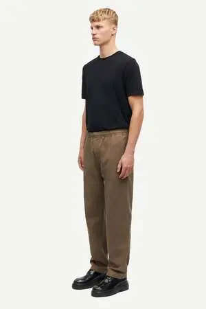 SAMSOE SAMSOE Relaxed Fit Trousers - Brown