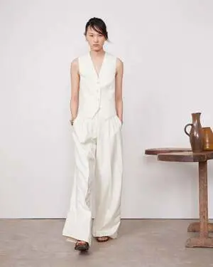 Officine Générale Wide Leg Trousers