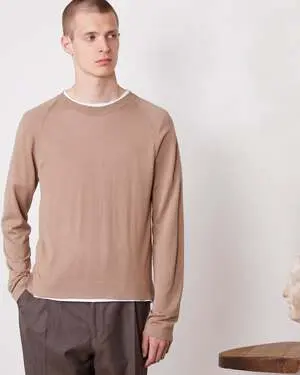 Officine Générale Long Sleeve Crewneck Pullover