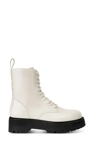 Dkny Platform Combat Boots - Coconut