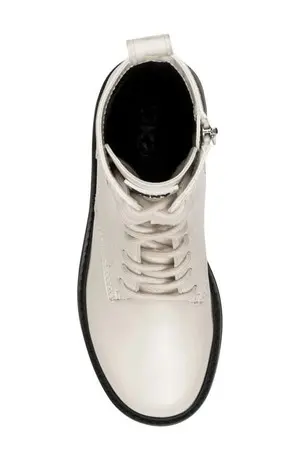 Dkny Platform Combat Boots - Coconut
