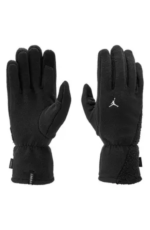 JORDAN Polartec® Fleece Tech Gloves Black