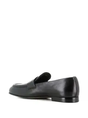 ALEXANDER HOTTO Leather Strap Loafers