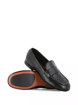ALEXANDER HOTTO Leather Strap Loafers