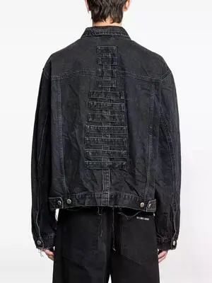 44 LABEL GROUP Simulation Buttoned Denim Jacket