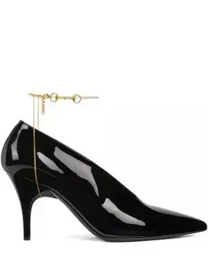 Gucci Chain Link Detailing Pumps