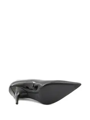 Gucci 85mm Patent Leather Pumps - Black