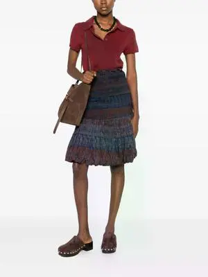 Antik Batik Tiered Midi Skirt