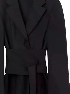 RÓHE Belted Wide-sleeve Blazer