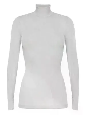 Hanro Ribbed Roll-neck Top