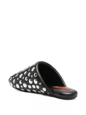 SIMONMILLER Stud-embellished Slippers