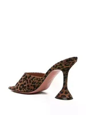 Amina Muaddi 95mm Lupita Heeled Mules