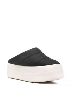 Rick Owens Quilted Platform Slippers