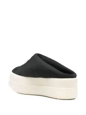 Rick Owens Quilted Platform Slippers