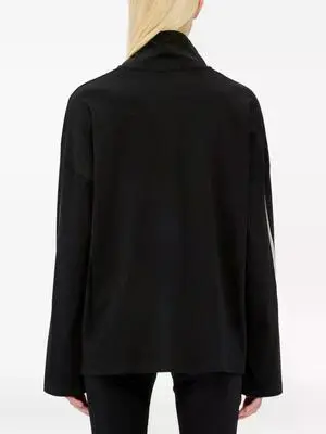 MSGM Logo-print Turtleneck T-shirt