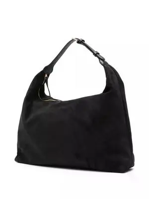 LIFFNER Suede Bucket Bag - Black