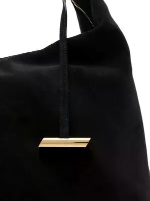 LIFFNER Suede Bucket Bag - Black