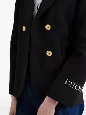 Patou Double-breasted Tie Jacket