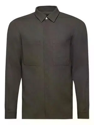 Rick Owens Pocket-detail Long-sleeve Shirt