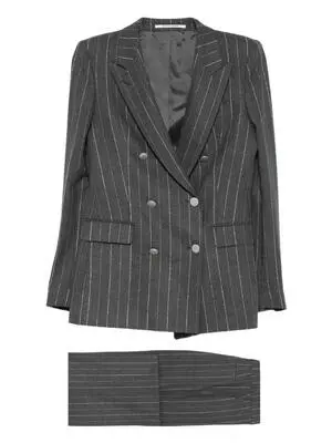 Tagliatore Pinstriped Double-breasted Blazer