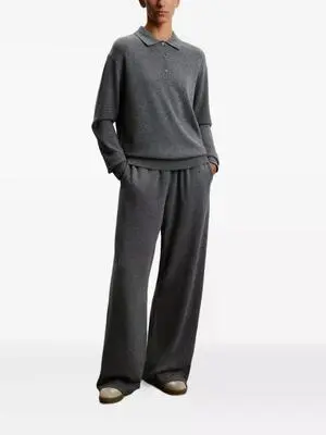 12 STOREEZ Mélange Knitted Trousers