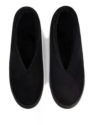 12 STOREEZ Shearling Suede Loafers