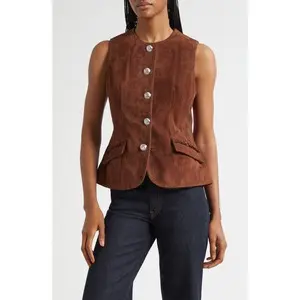 Women's Suede Vests