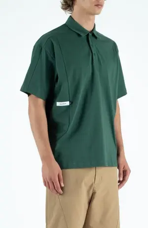 STUDENTS Future Oversize Cotton Blend Polo